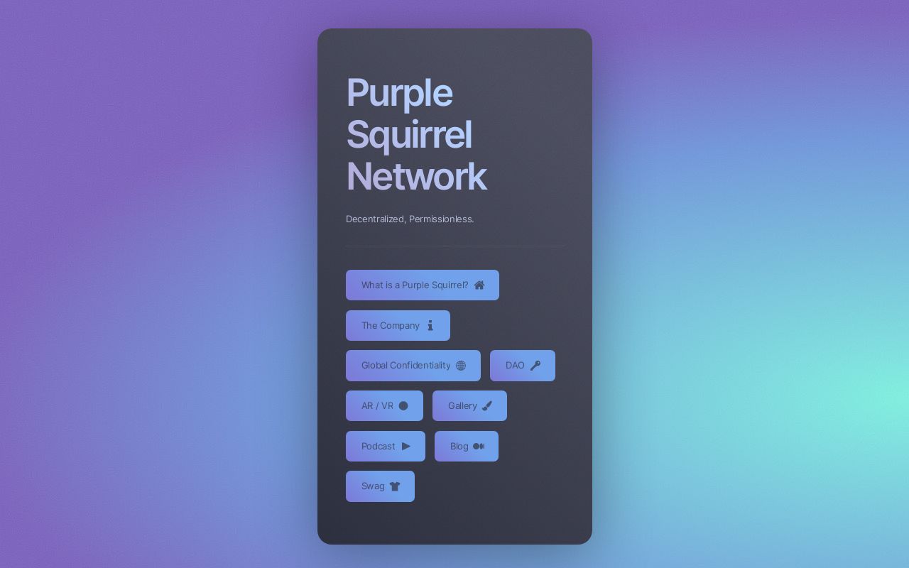 Purple Squirrel Networks